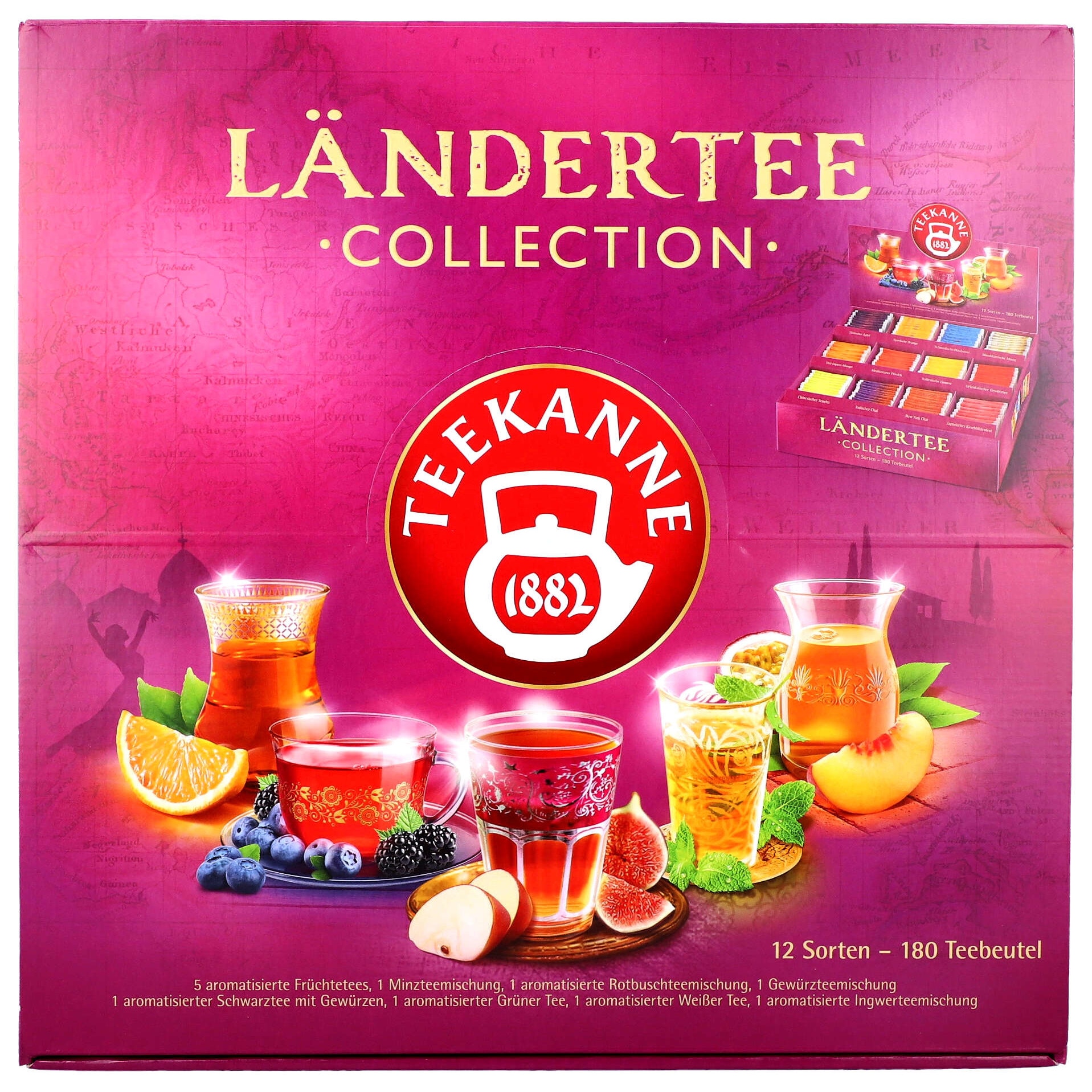 Set De Ceai Teekanne Flavour Mix 12 Arome 180 Pliculete Emag Ro