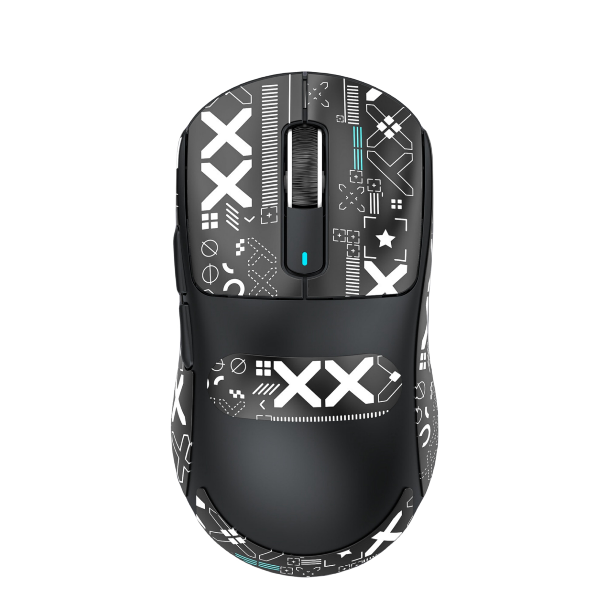 Mouse de gaming fara fir, Bluetooth, 2.4G, USB-C, Senzor PAW3395 26K ...