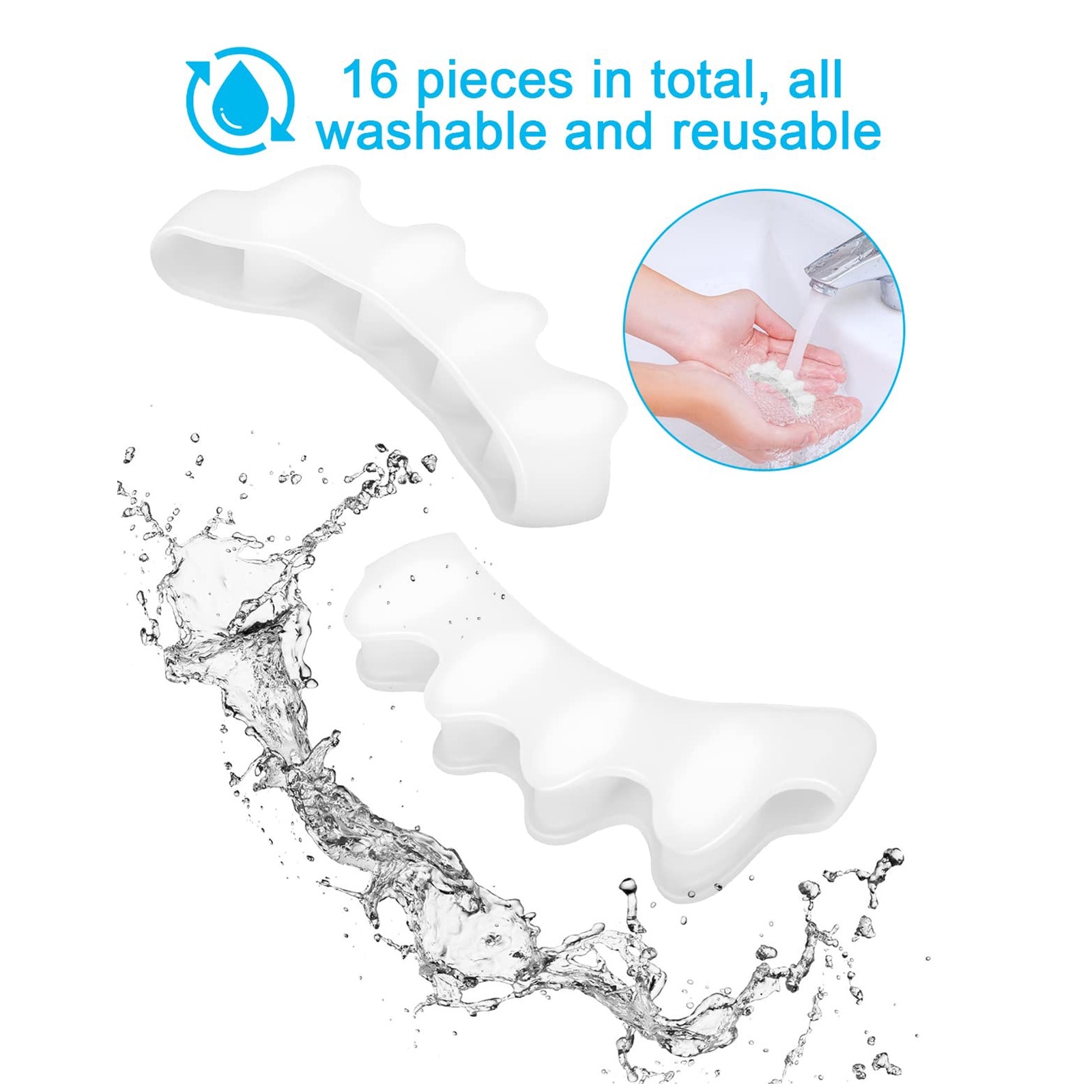 Set 4 bucati protectie pentru monturi si separator 5 degete, NUODWELL ...