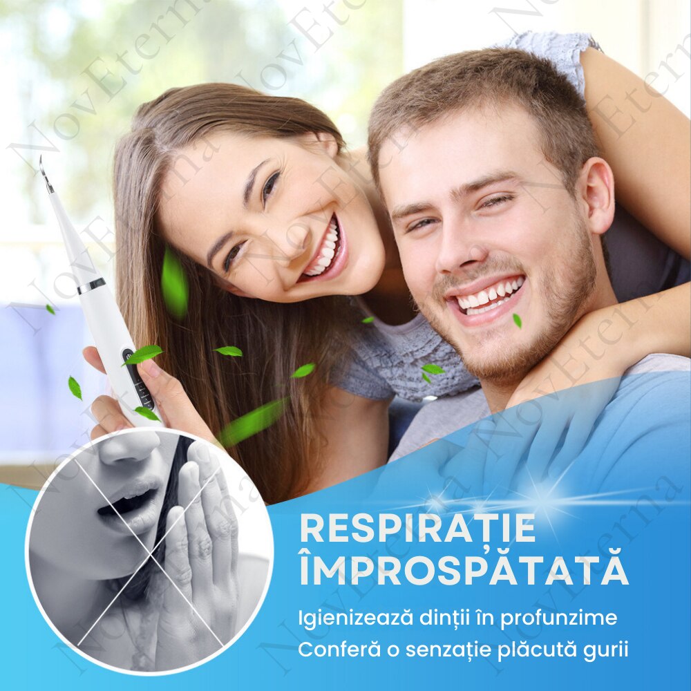 Set Dual de Ingrijire Orala NovEterna®, Aparat pentru Eliminare Tartru ...