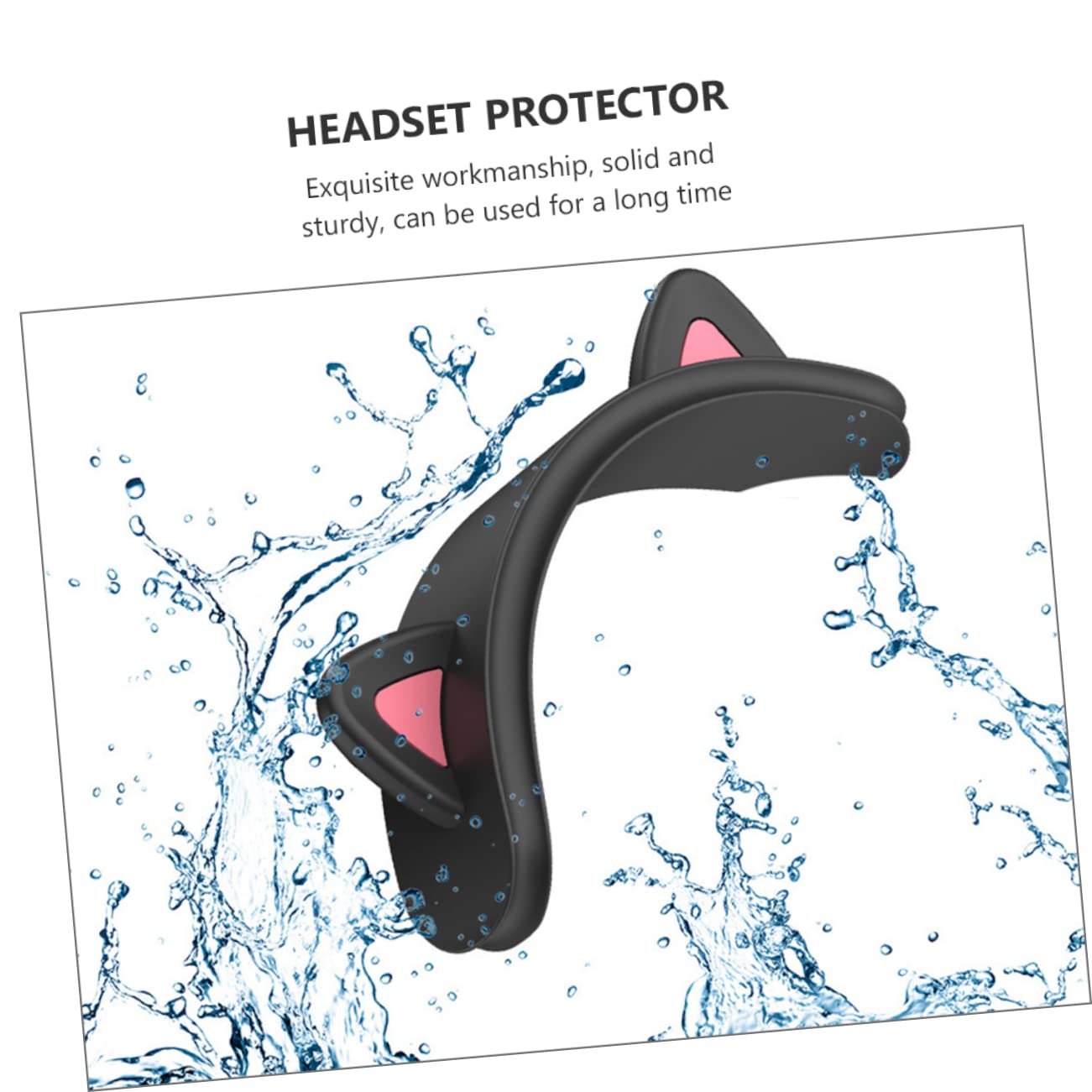 Capac pentru casti tip urechi pisica, Pentru casti Bluetooth Apple Max ...