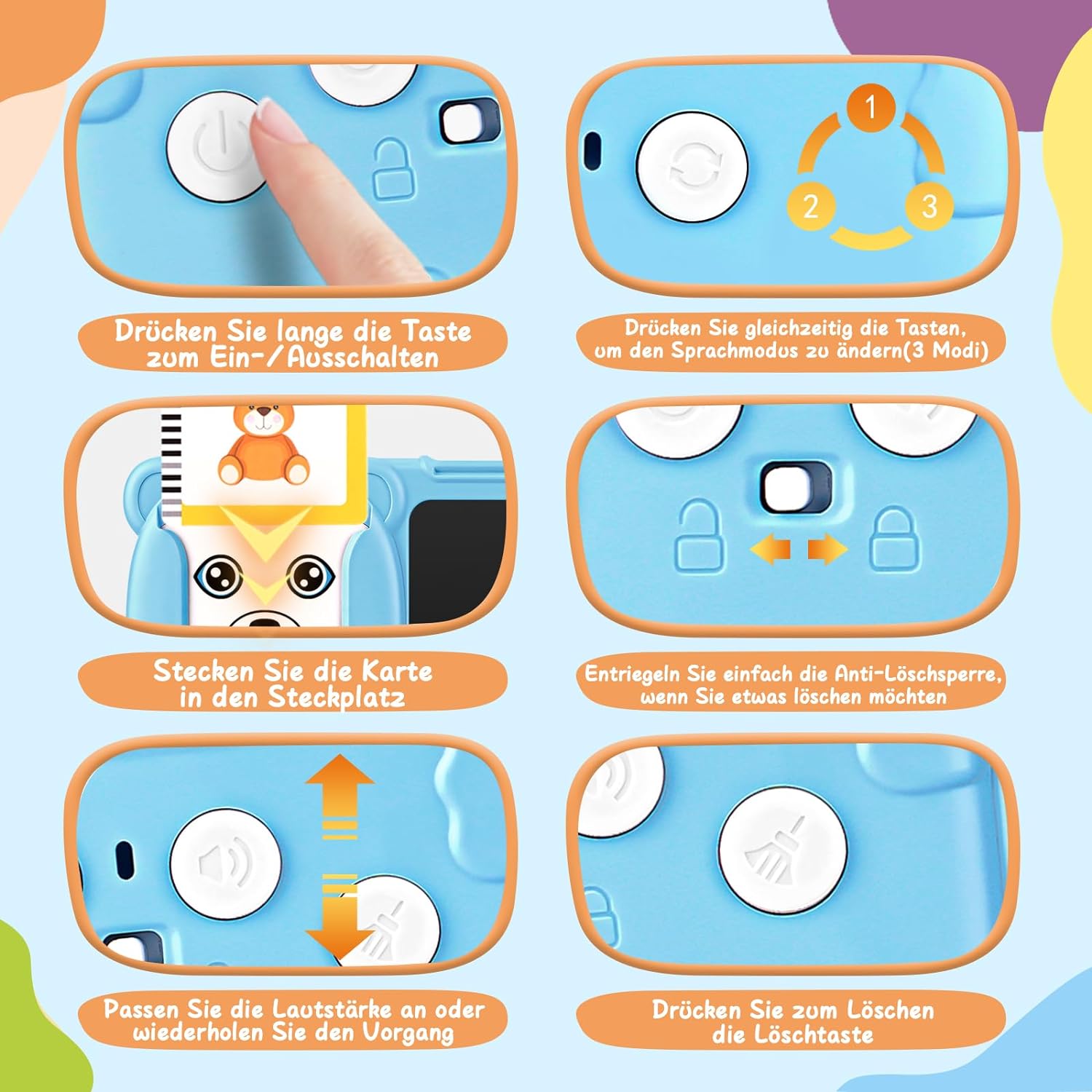 Монтесори образователна играчка Lcd интерактивен образователен таблет за писане и рисуване за