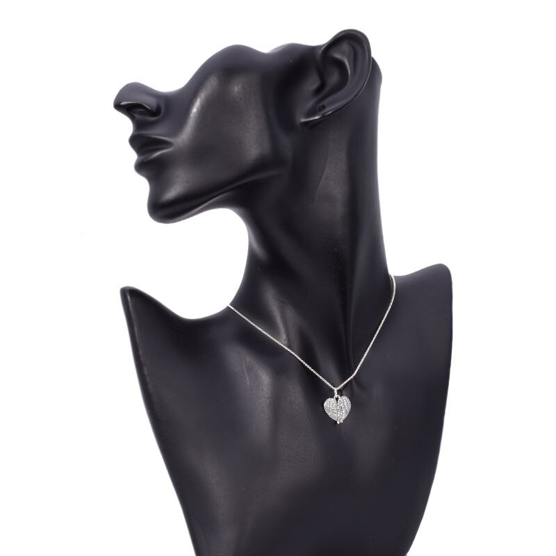 Pandantiv argint patinat Inima si Aripi de Inger - eMAG.ro