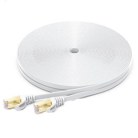 Cablu internet, SuperSpeed, Cat 8, 40GBps, 2000Mhz, Rj45, mufe aur, 5m ...