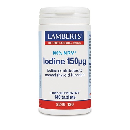Supliment alimentar cu iod, Lamberts, 180 Comprimate - eMAG.ro