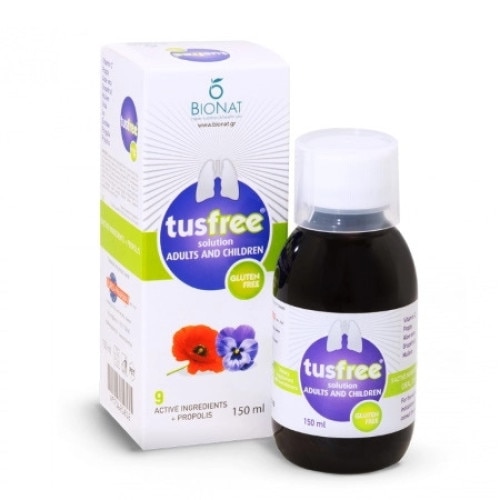 Sirop pentru tuse uscata si productiva, BIONAT, Tusfree, 150ml - eMAG.ro