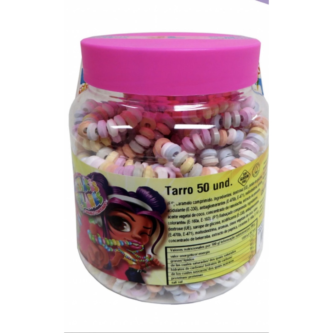 Set 50 bratari bomboane, Aroma fructe, 850g - eMAG.ro