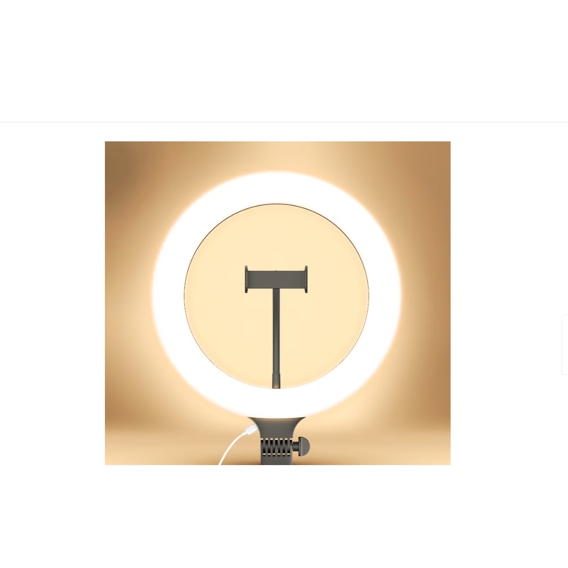 Lampa circulara LED tip inel (Ring Light), Diametrul 26 cm, pentru ...