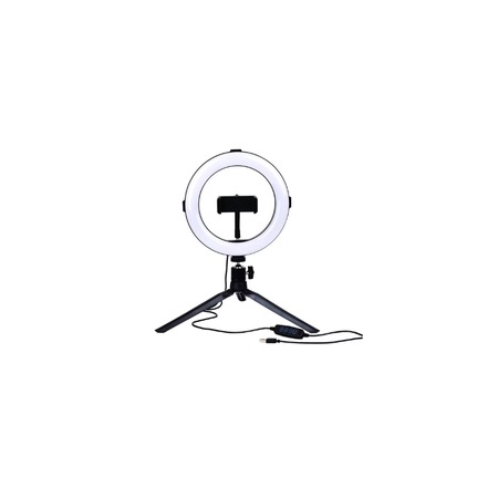 Set Ring Light 30 cm / 12" cu 3 Tipuri De Lumina, Trepied Mic ...