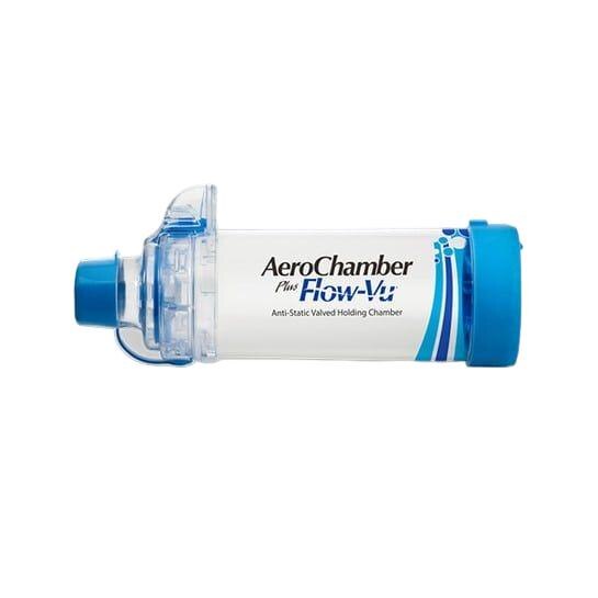 Camera de inhalare pentru adulti, AeroChamber, Alb/Albastru - eMAG.ro