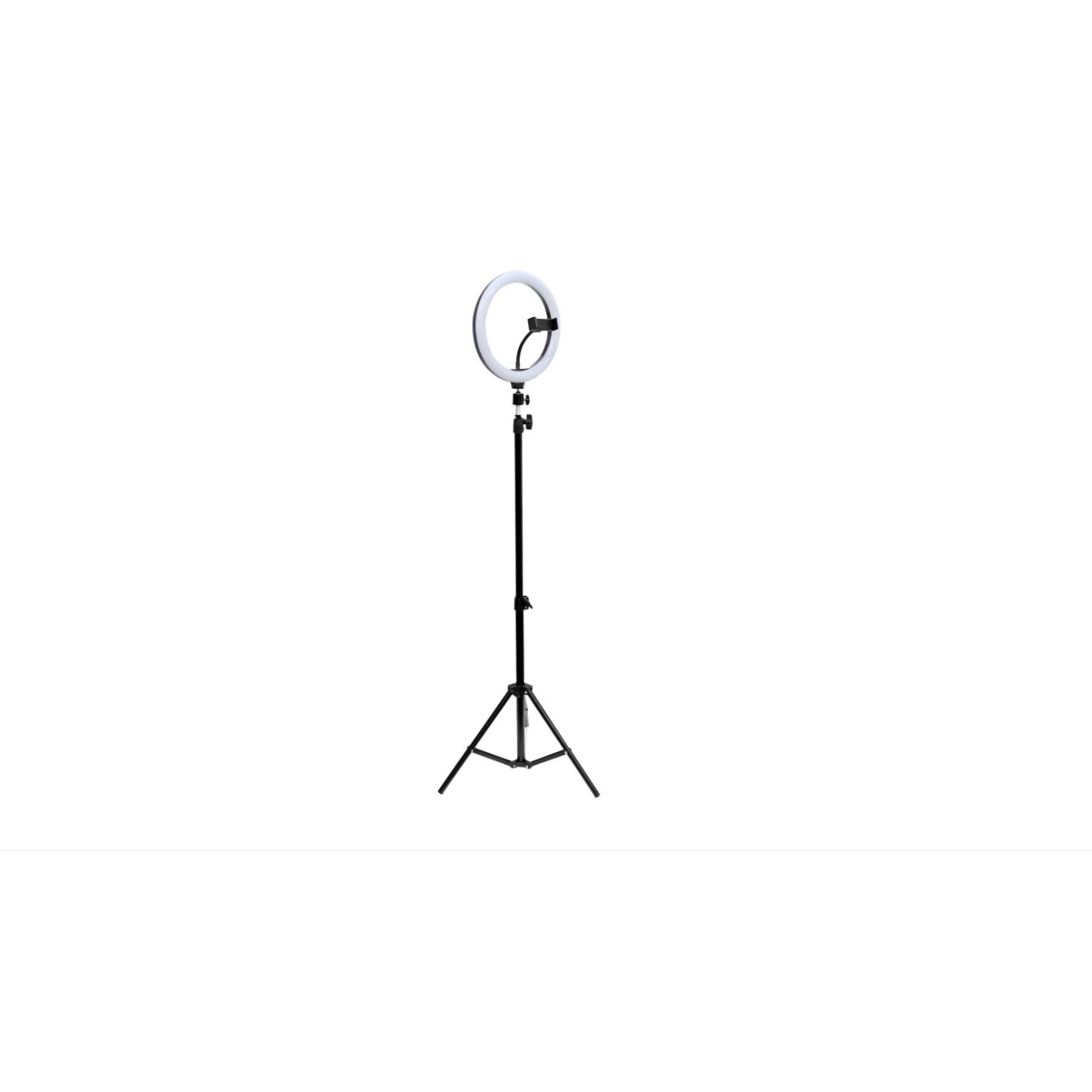 Lampa circulara LED Ring Light, diametru 26cm, lumina calda/rece/neutra, telecomanda pe fir ...