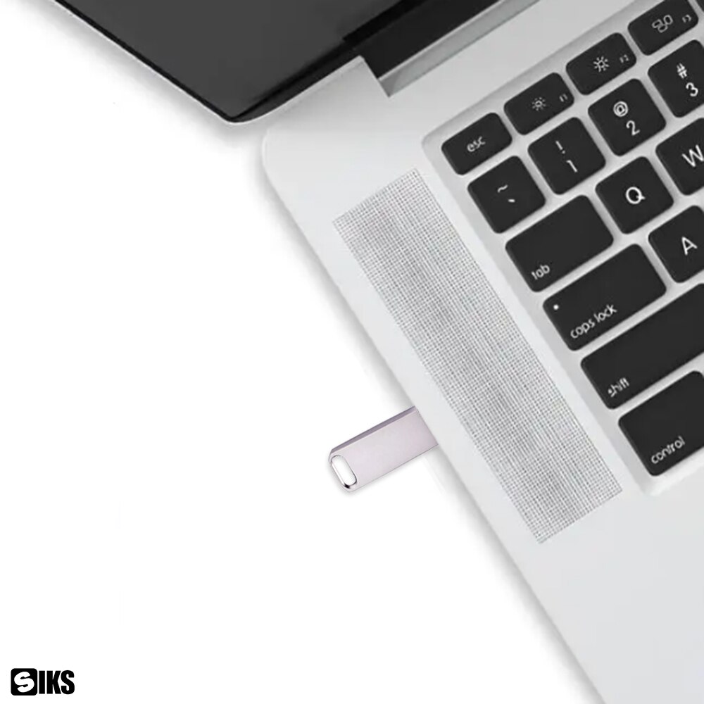 Stick De Memorie SIKS USB 2.0 16GB, Metal, Prindere Breloc, Rezistent ...