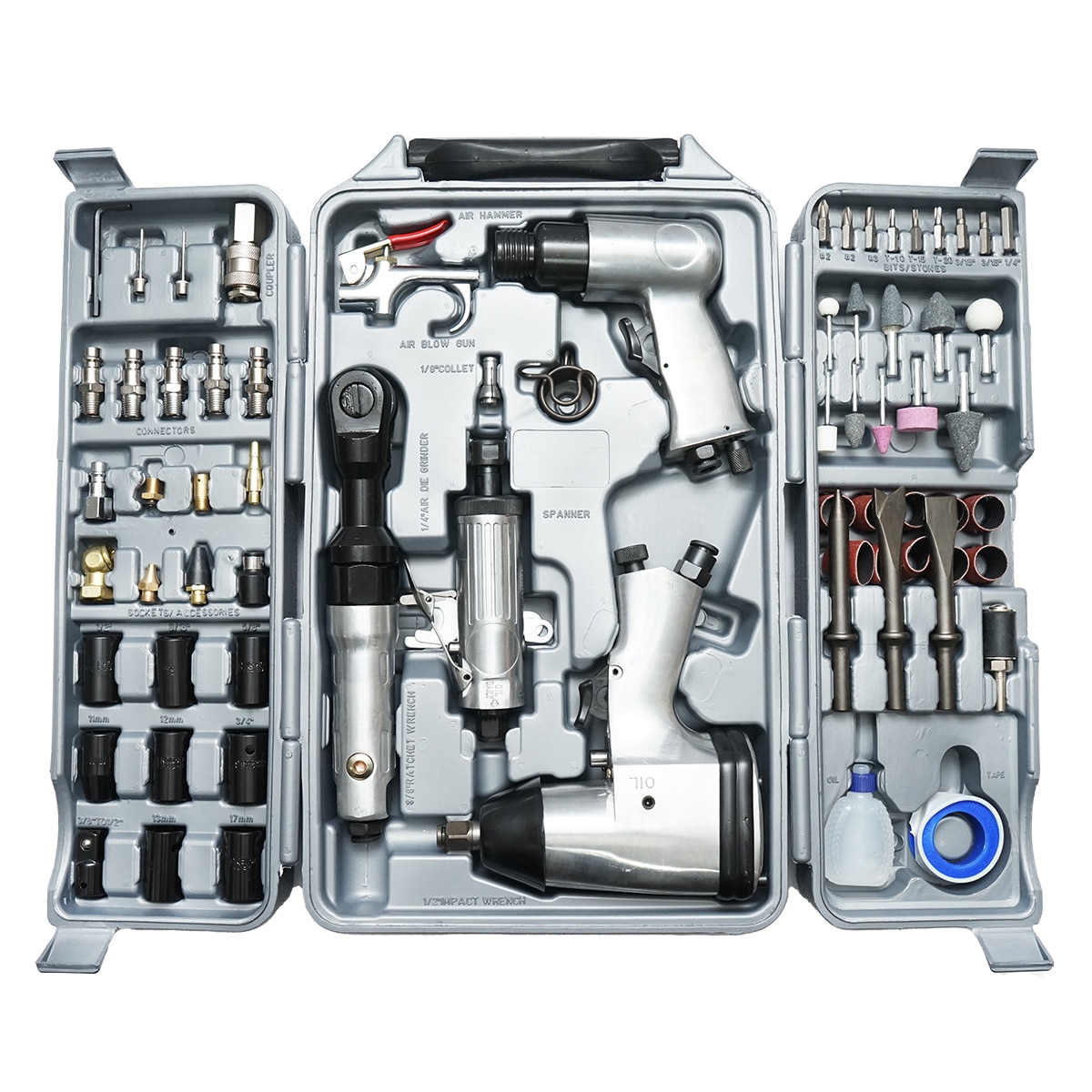 Set 71 scule pneumatice Breckner Germany - eMAG.ro