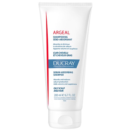Sampon pentru parul gras, Ducray, Argeal, 200ml - eMAG.ro