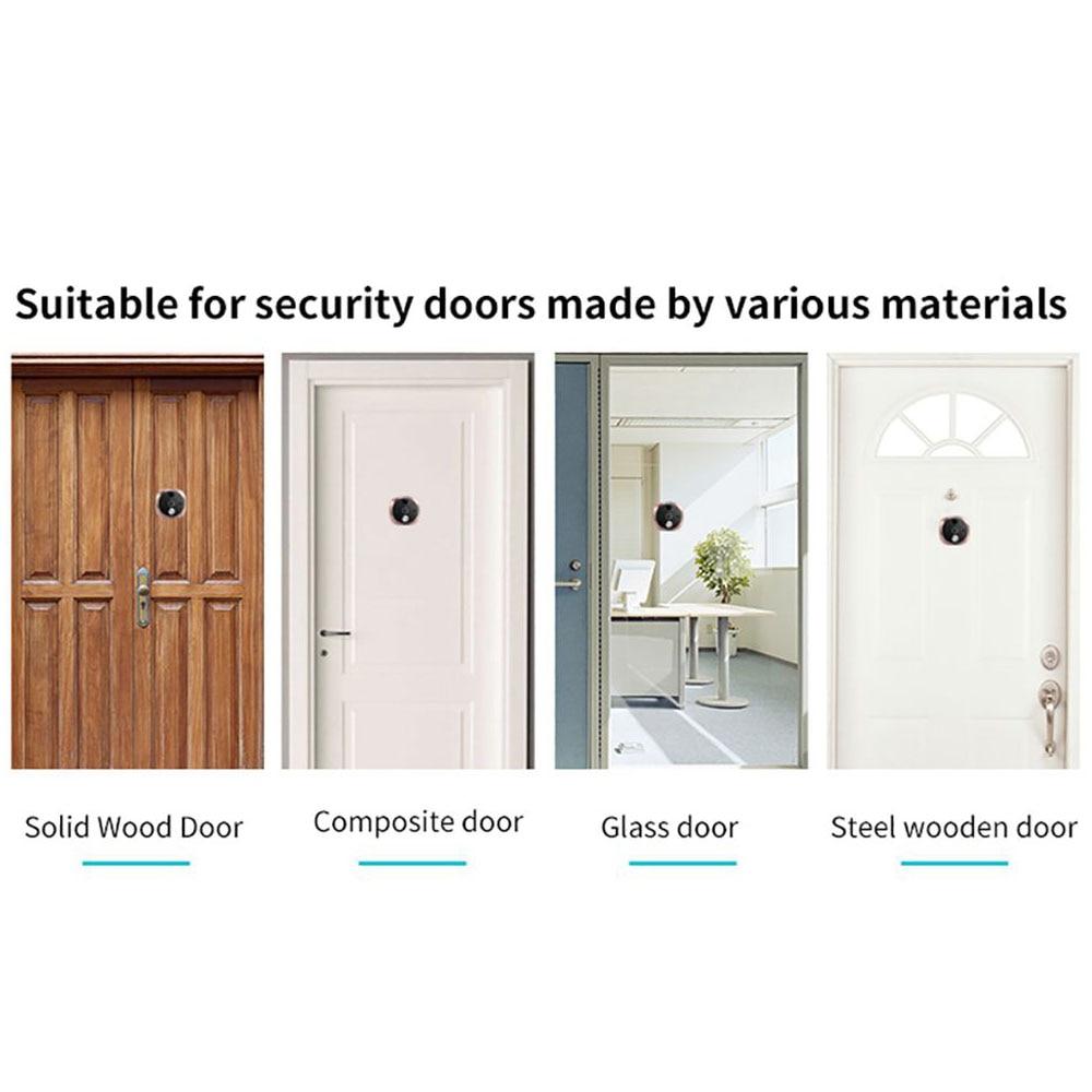 Vizor digital Wireless Tuya Smart pentru usi, vedere nocturna infrarosu ...