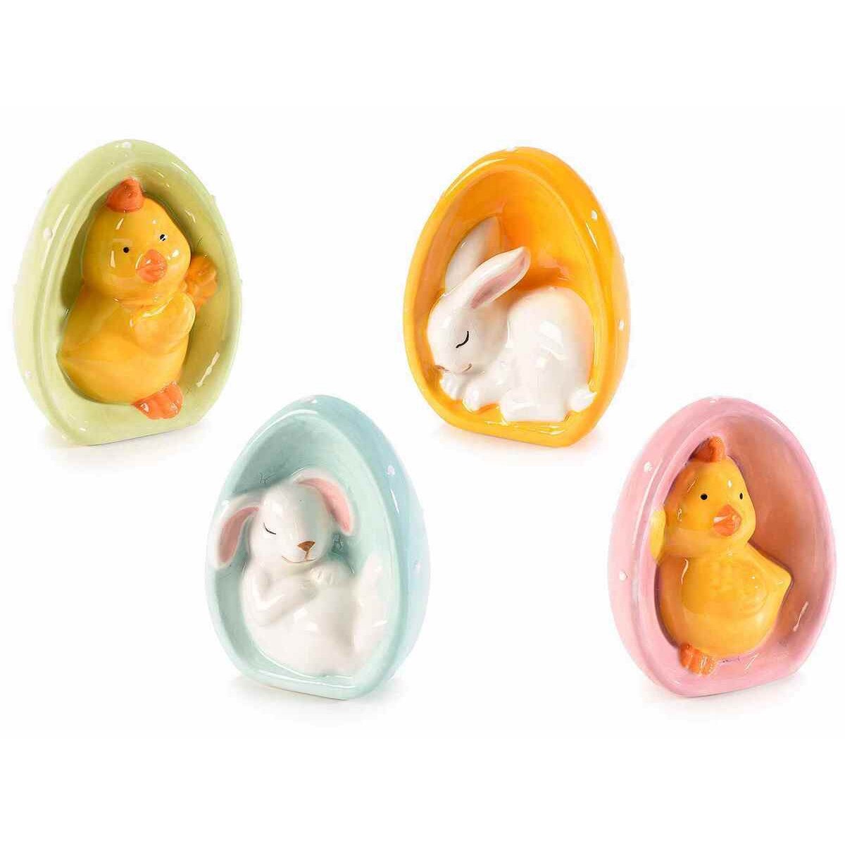 Set 4 decoratiuni Paste ceramica 6x4.5x8 cm - eMAG.ro