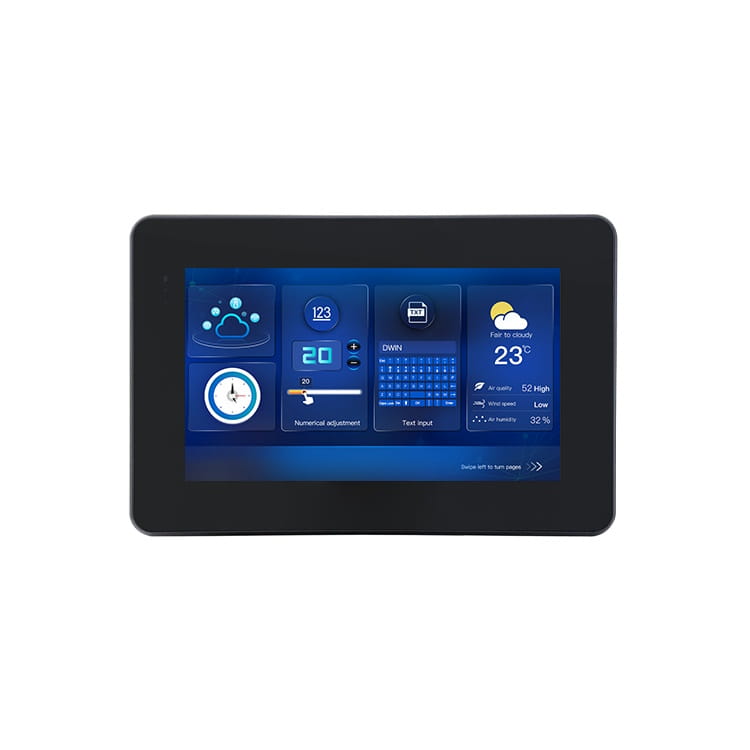 Ecran, panou tactil rezistiv, 10.1 ", 1024x600, Modbus, CAN, DWIN, HMI ...