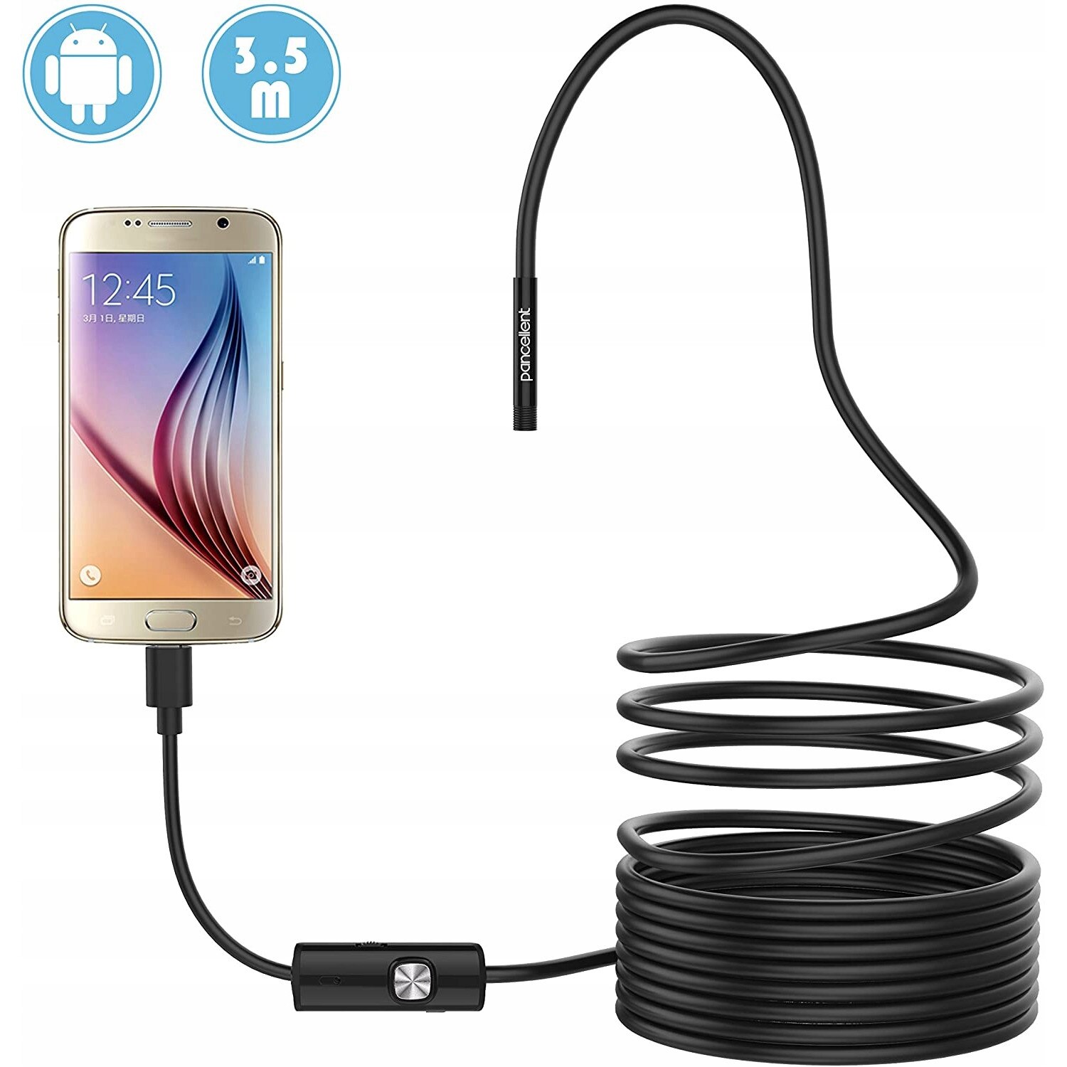 Camera de inspectie USB, LED, Negru - eMAG.ro