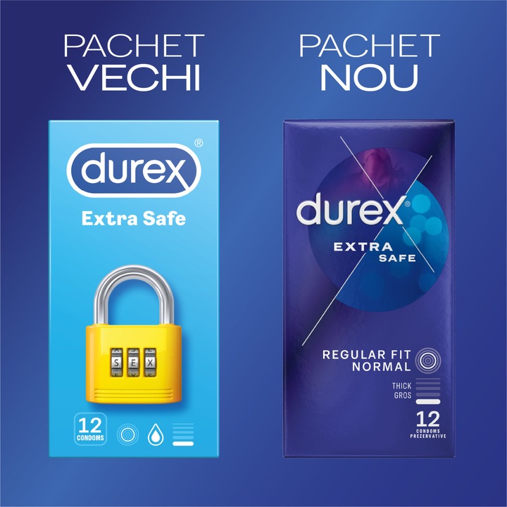 Prezervative Durex Extra Safe, 12 buc - eMAG.ro