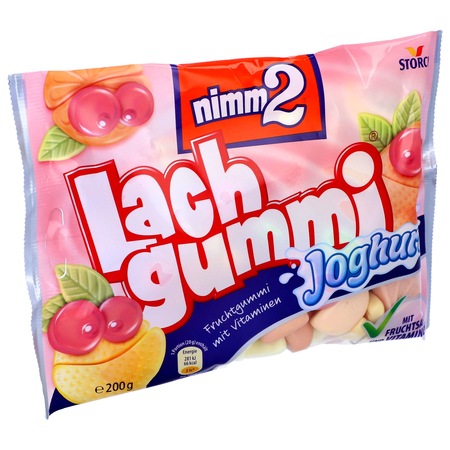 Jeleuri Nimm2 Lach Gummi Yogurt, iaurt si fructe, 200g - eMAG.ro