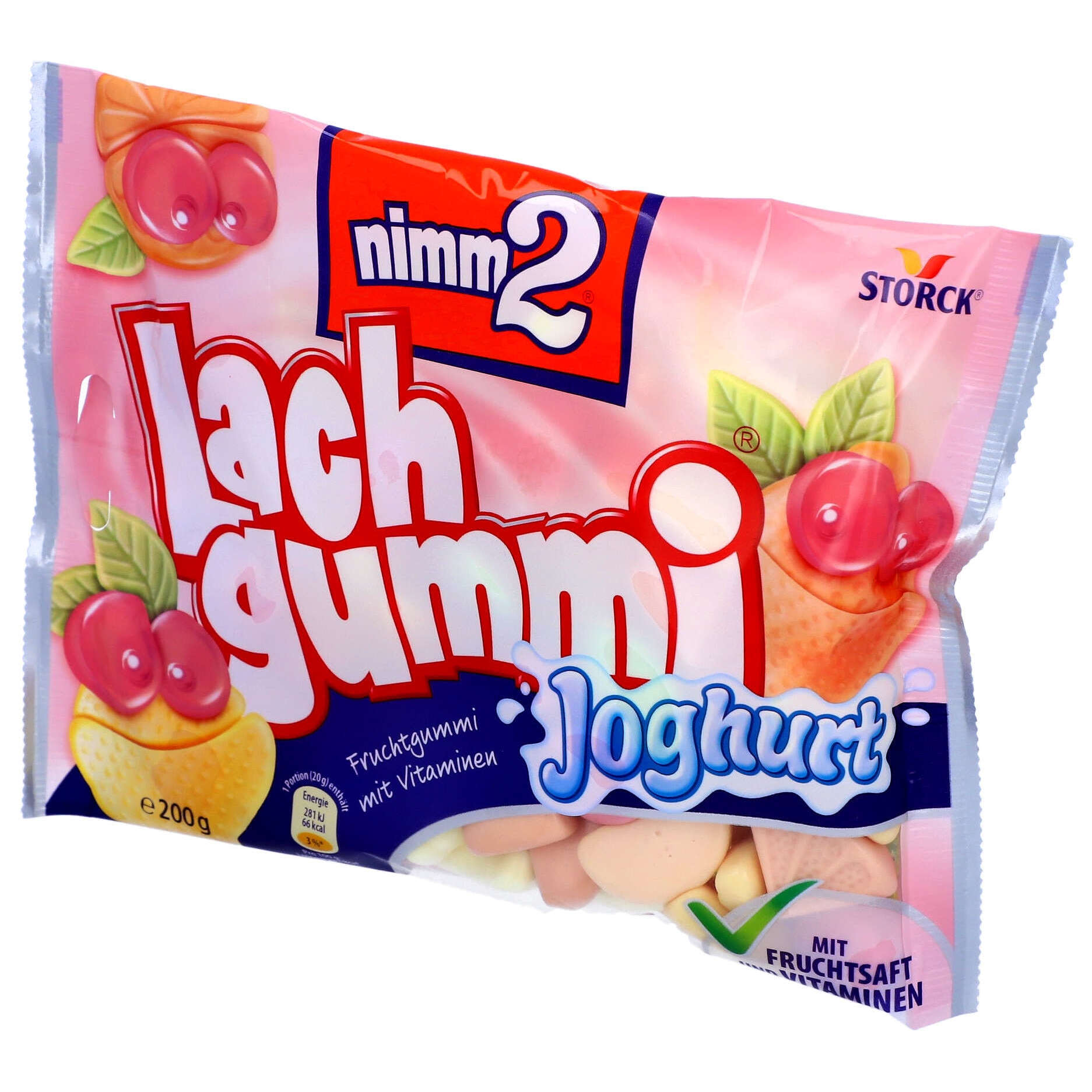 Jeleuri Nimm2 Lach Gummi Yogurt, iaurt si fructe, 200g - eMAG.ro