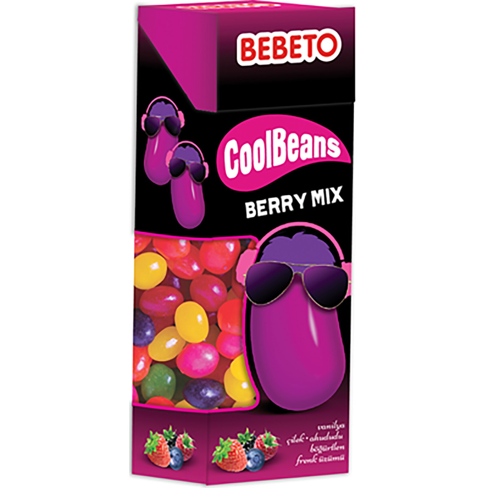 Jeleuri Beans Berry fructe de padure, 12 buc x 30 g, Bebeto - eMAG.ro