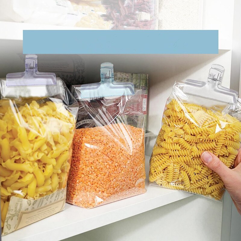 Set 4 clipsuri, Plastic, Multifunctionale, Multicolor - eMAG.ro