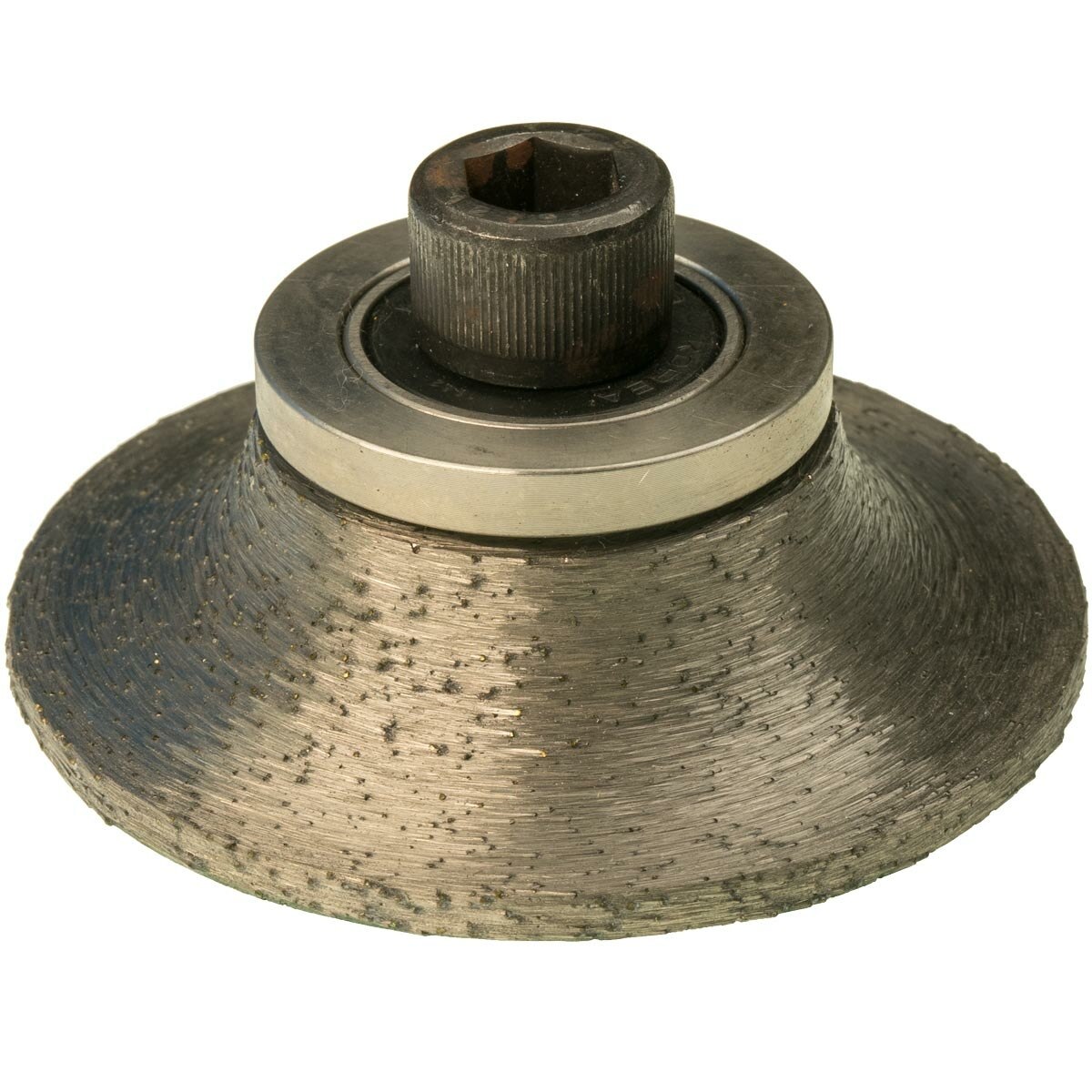 Freza diamantata profilare cant piatra naturala semibaston raza 15mm ...