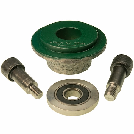 Freza diamantata profilare cant piatra naturala semibaston raza 20mm ...