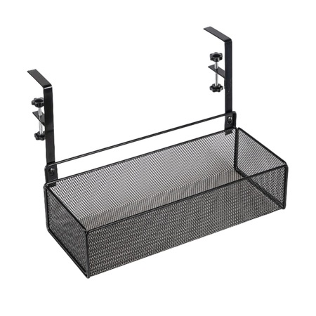 Органайзер за бюро, Може да се окачи под масата, MunDeir®, Черен - eMAG.bg