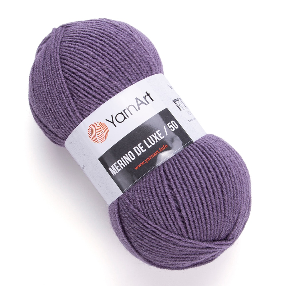 Fir Yarn Art Merino De luxe 50, culoare 852, 50% lana si 50% acril ...
