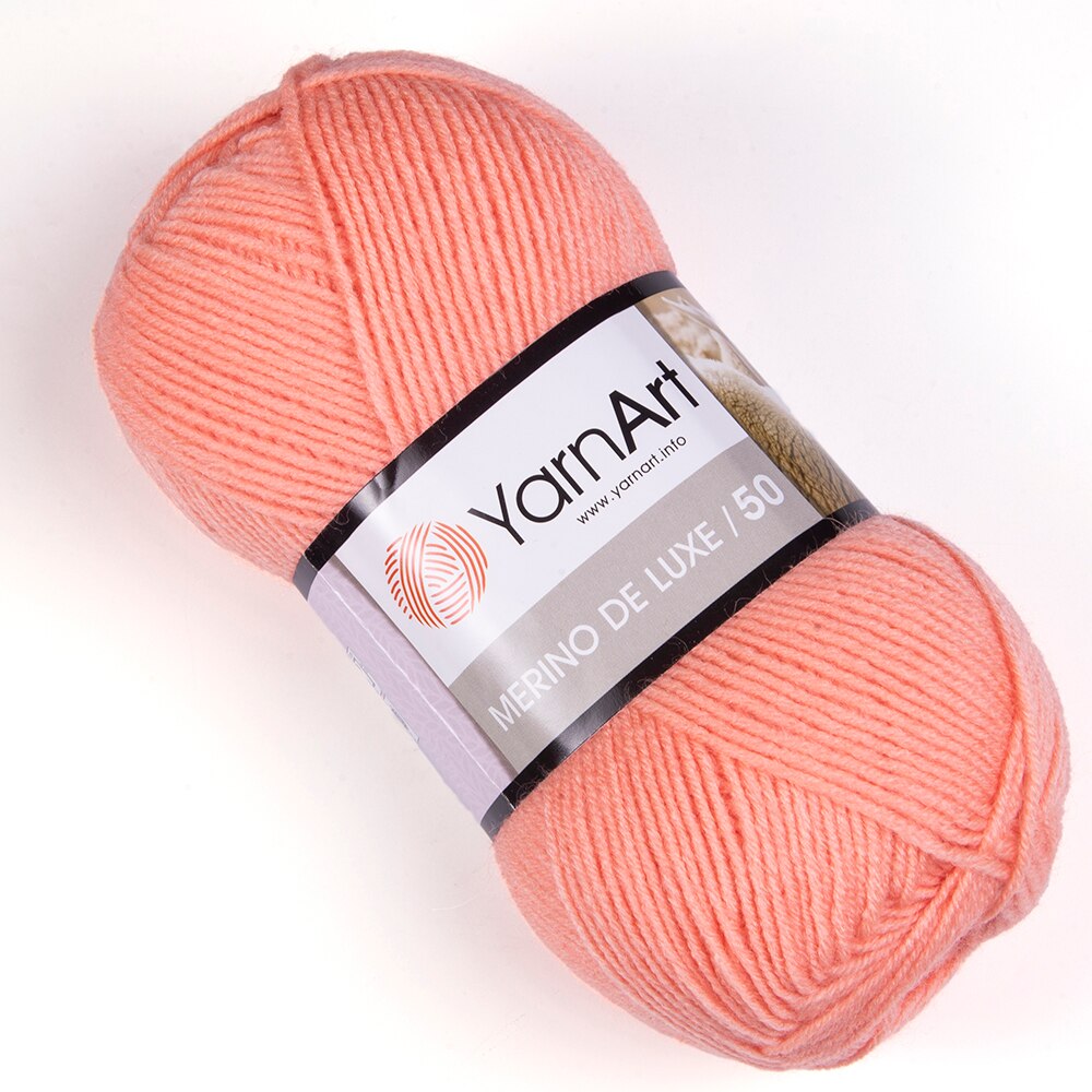 Fir Yarn Art Merino De luxe 50, culoare 565, 50% lana si 50% acril ...