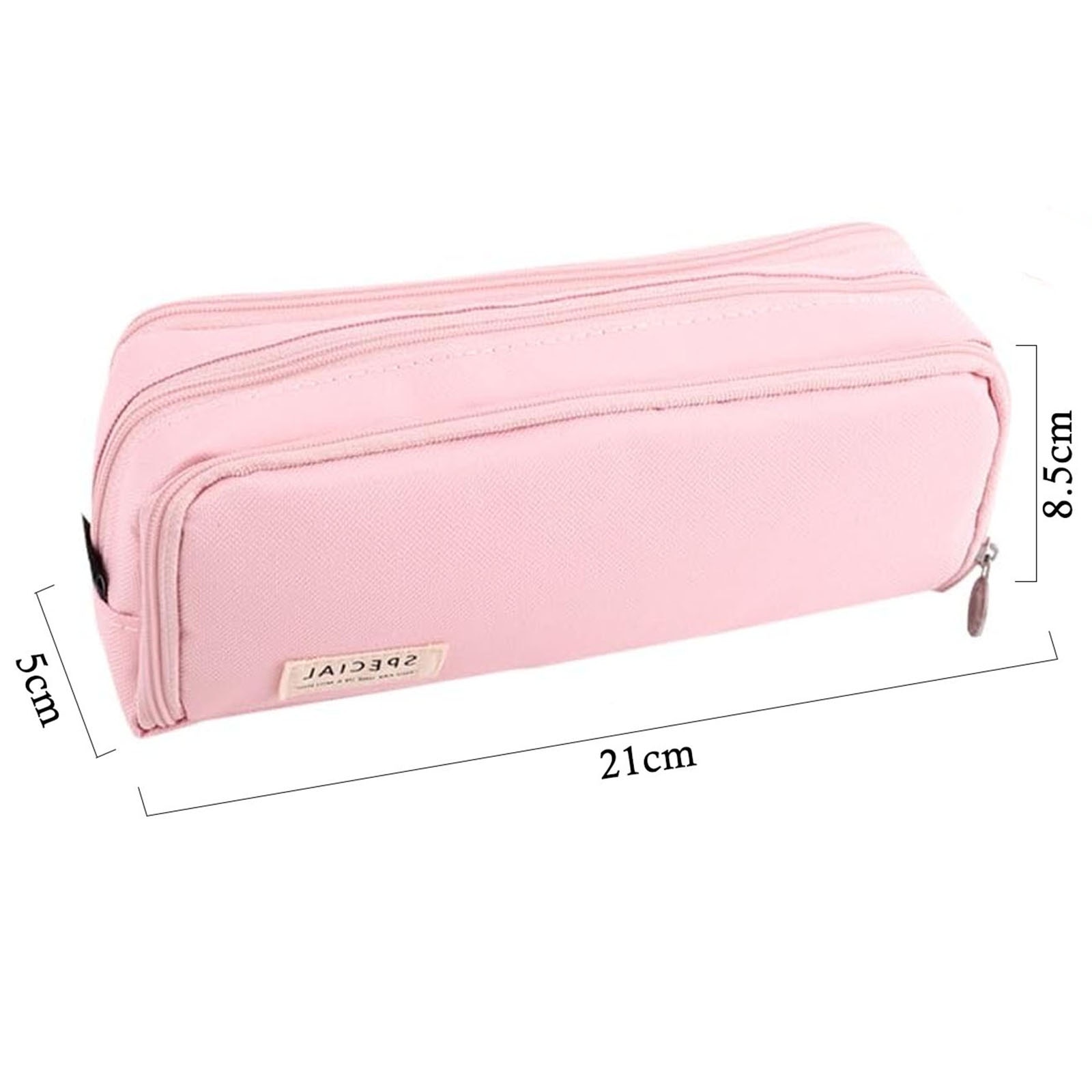 Penar scolar mare cu trei compartimente tip borseta, Axroad Mall, Penar ...