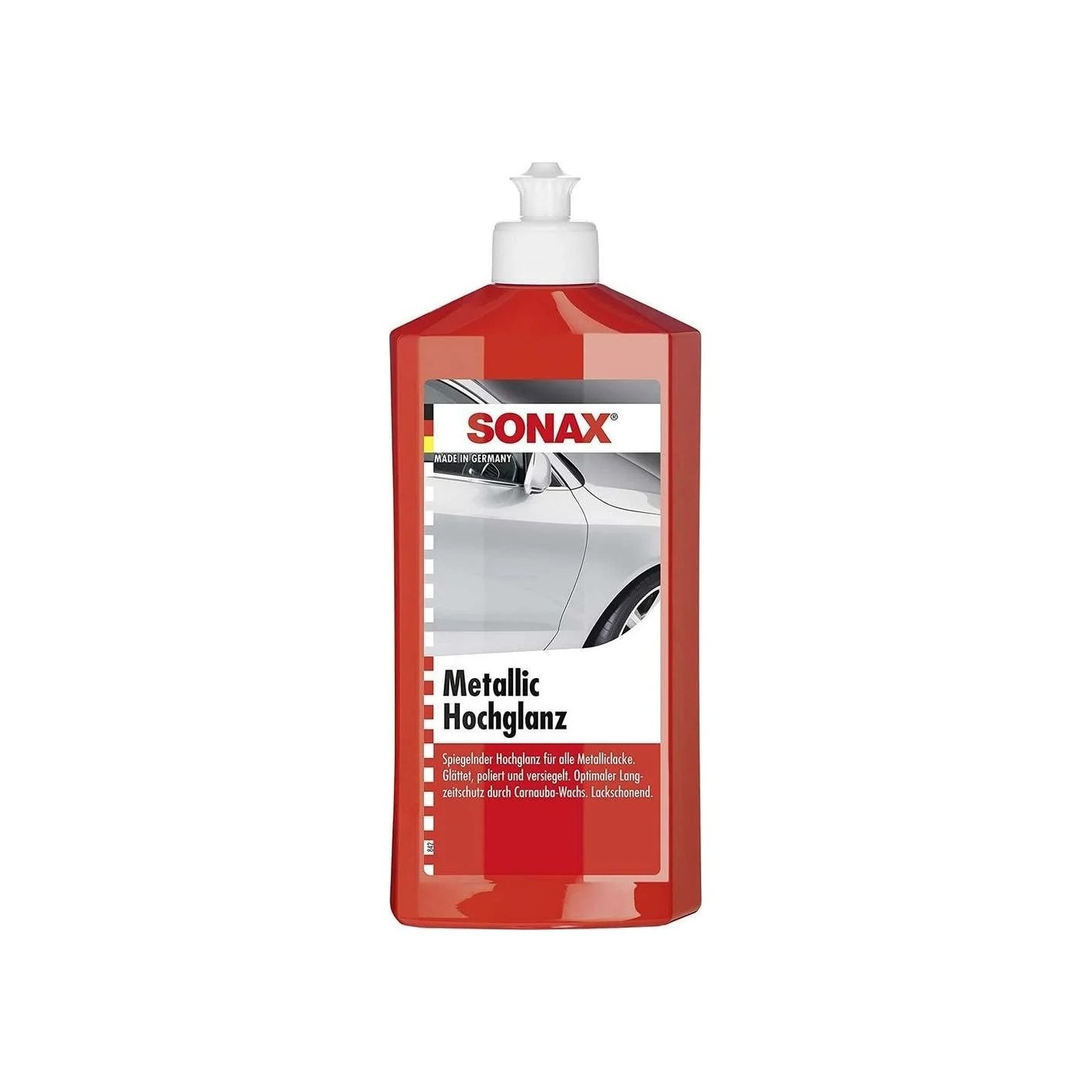 Разтвор за почистване на бои Sonax Metallic High Gloss Wax 500 мл