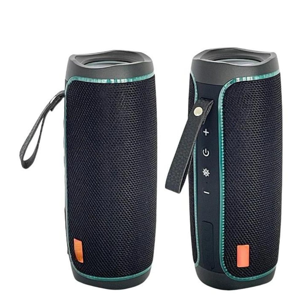 Boxa portabila wireless, Radio FM, Aux, Usb, lumini led RGB - eMAG.ro