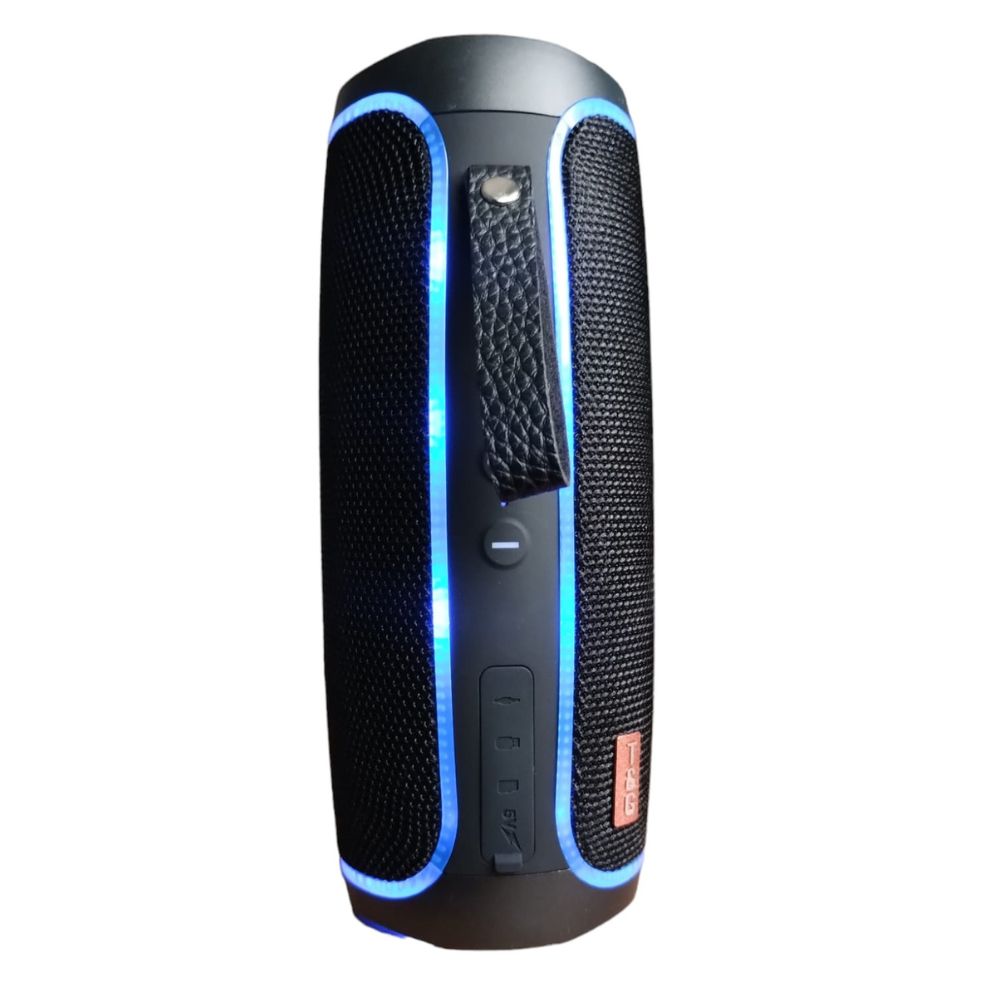 Boxa portabila wireless, Radio FM, Aux, Usb, lumini led RGB - eMAG.ro