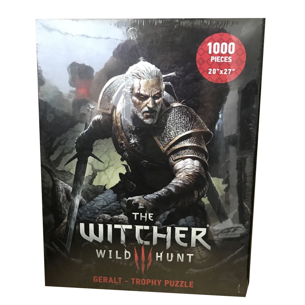 Puzzle The Witcher 3 Wild Hunt Geralt, Trophy, 50 x 68 cm - eMAG.hu