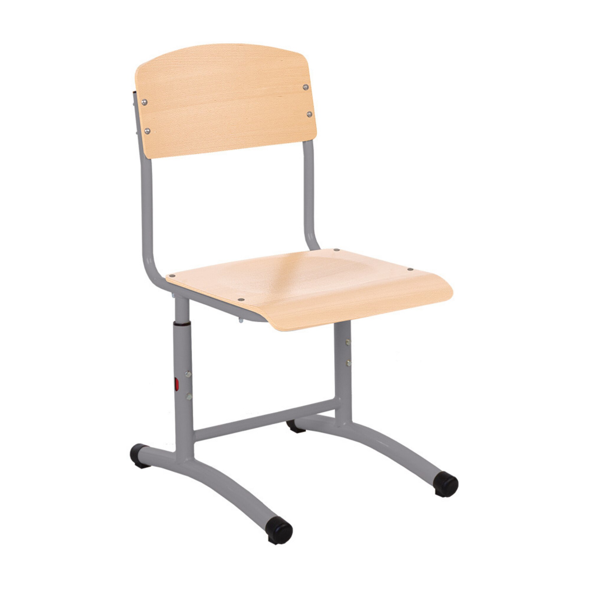 Scaun elev lemn E-279, inaltime ajustabila, mesteacan - eMAG.ro