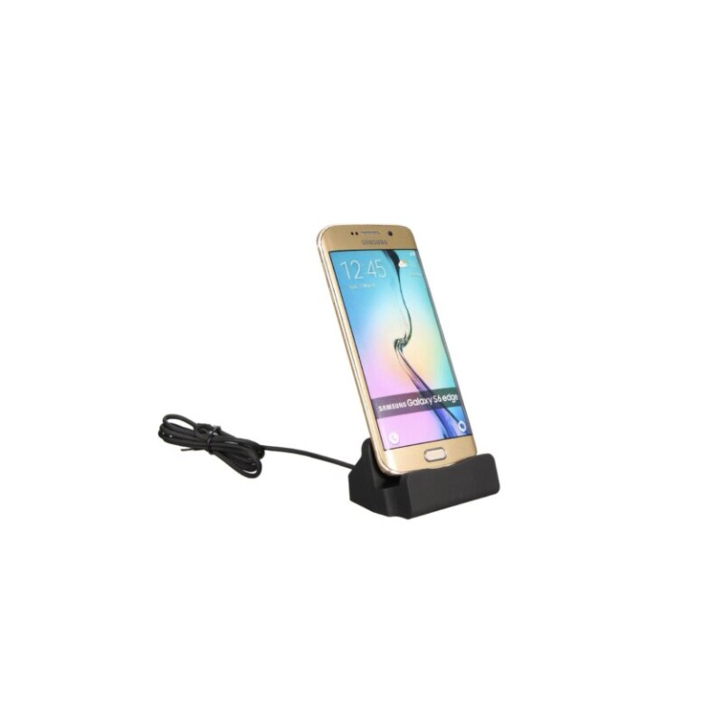 Докинг станция за Micro USB зареждане, докинг кабел с включен USB изход ...
