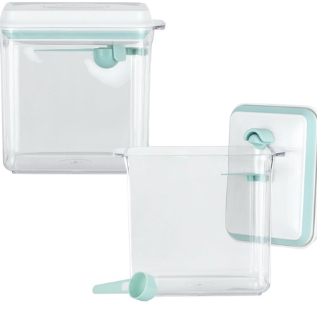 Recipient depozitare lapte praf, Feedo, Capacitate mare, 1700 ml, Capac ...