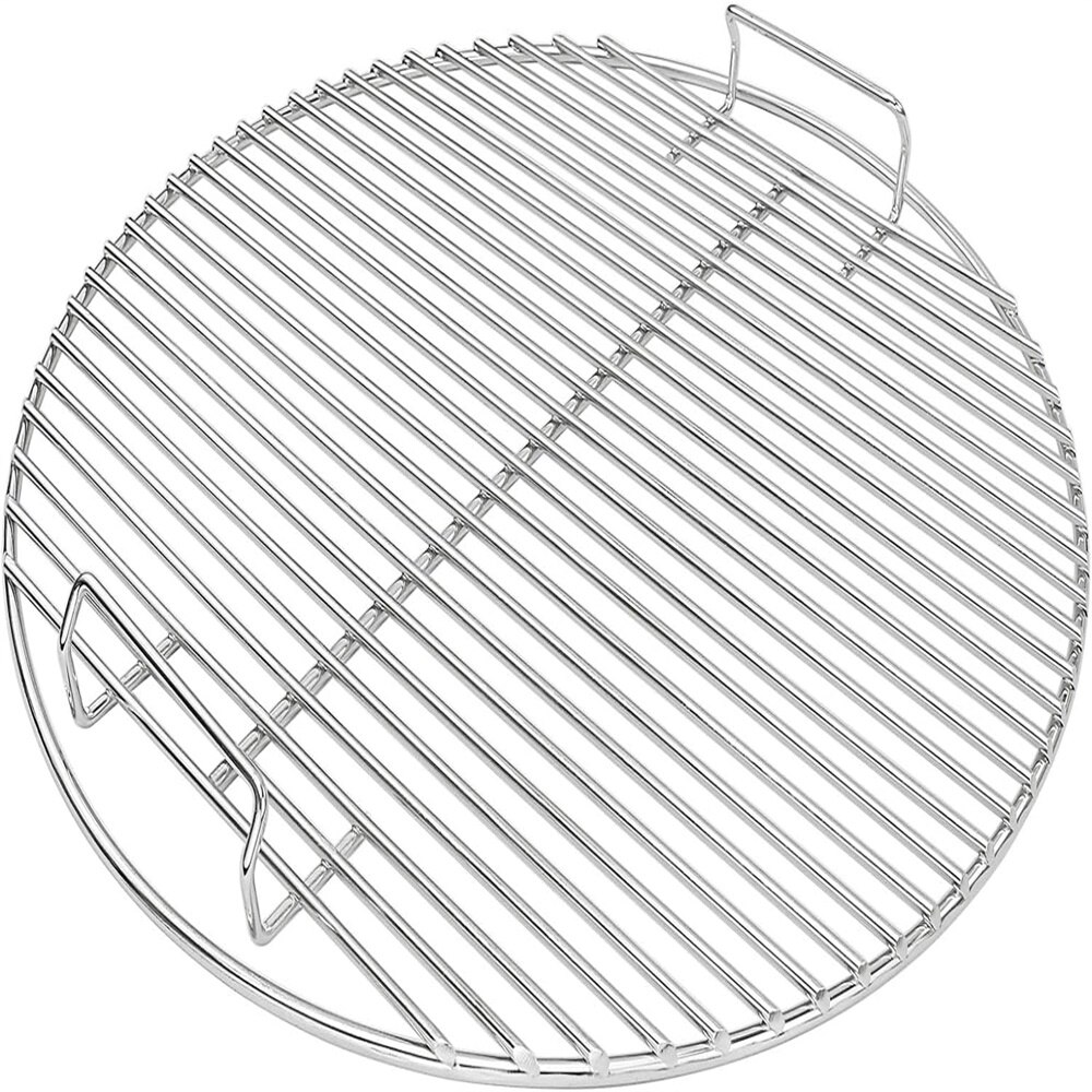 Grila pentru gratar, Otel, 44.5 cm, Argintiu - eMAG.ro