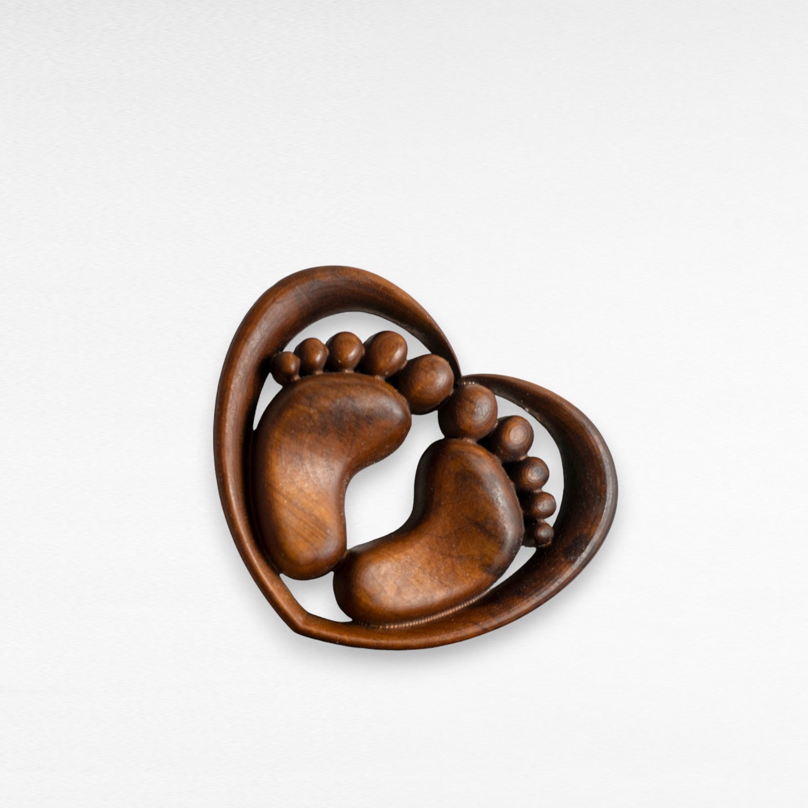 Picioarele Bebelusului In Forma De Inima, Obiecte decorative, 19 x 14 x ...