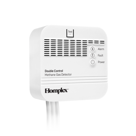 Detector de gaz metan cu declansare dubla 12VDC + 230VAC, cu fir ...