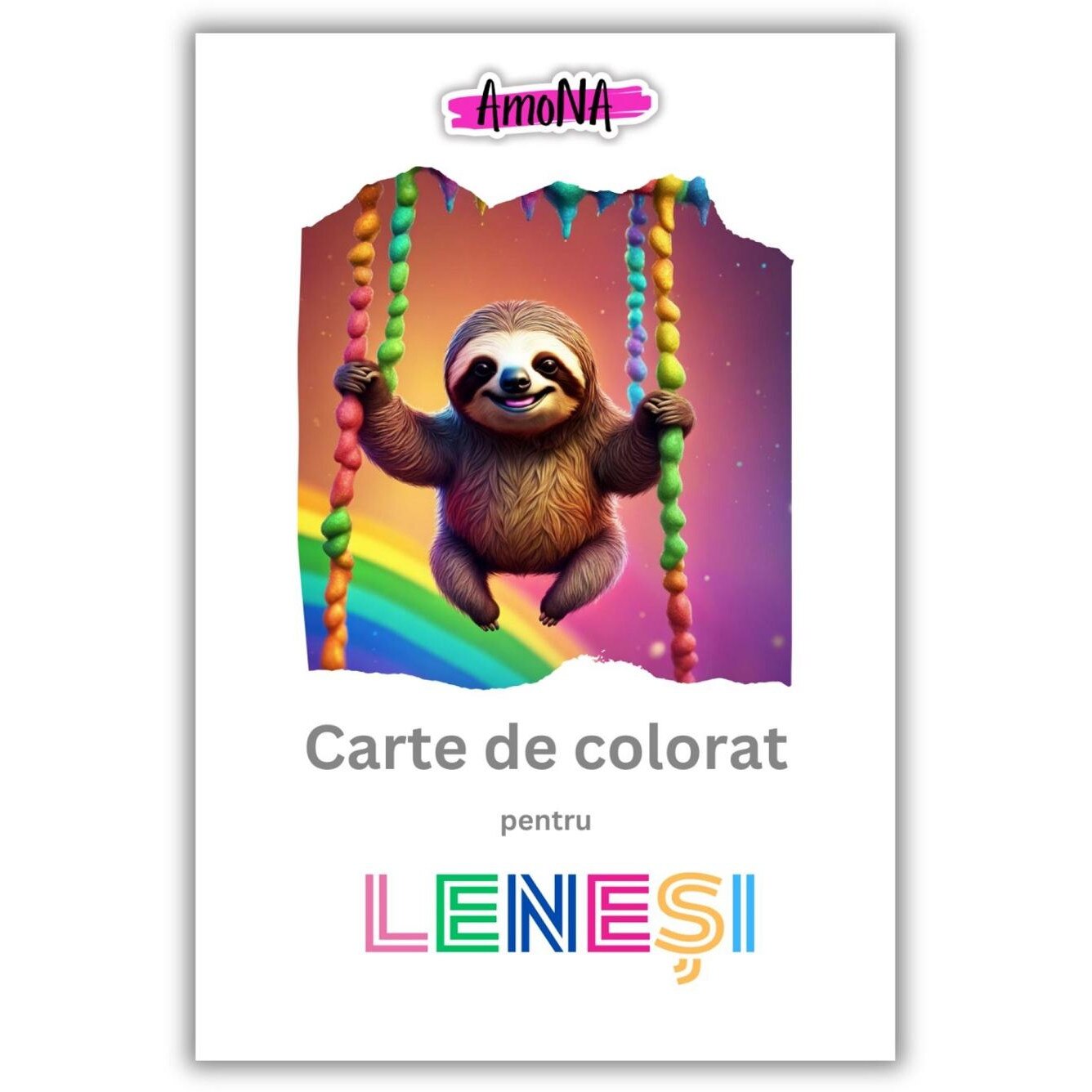 Carte de colorat pentru lenesi - eMAG.ro
