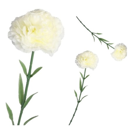 Flori artificiale, Plastic, 57cm, Crem - eMAG.ro