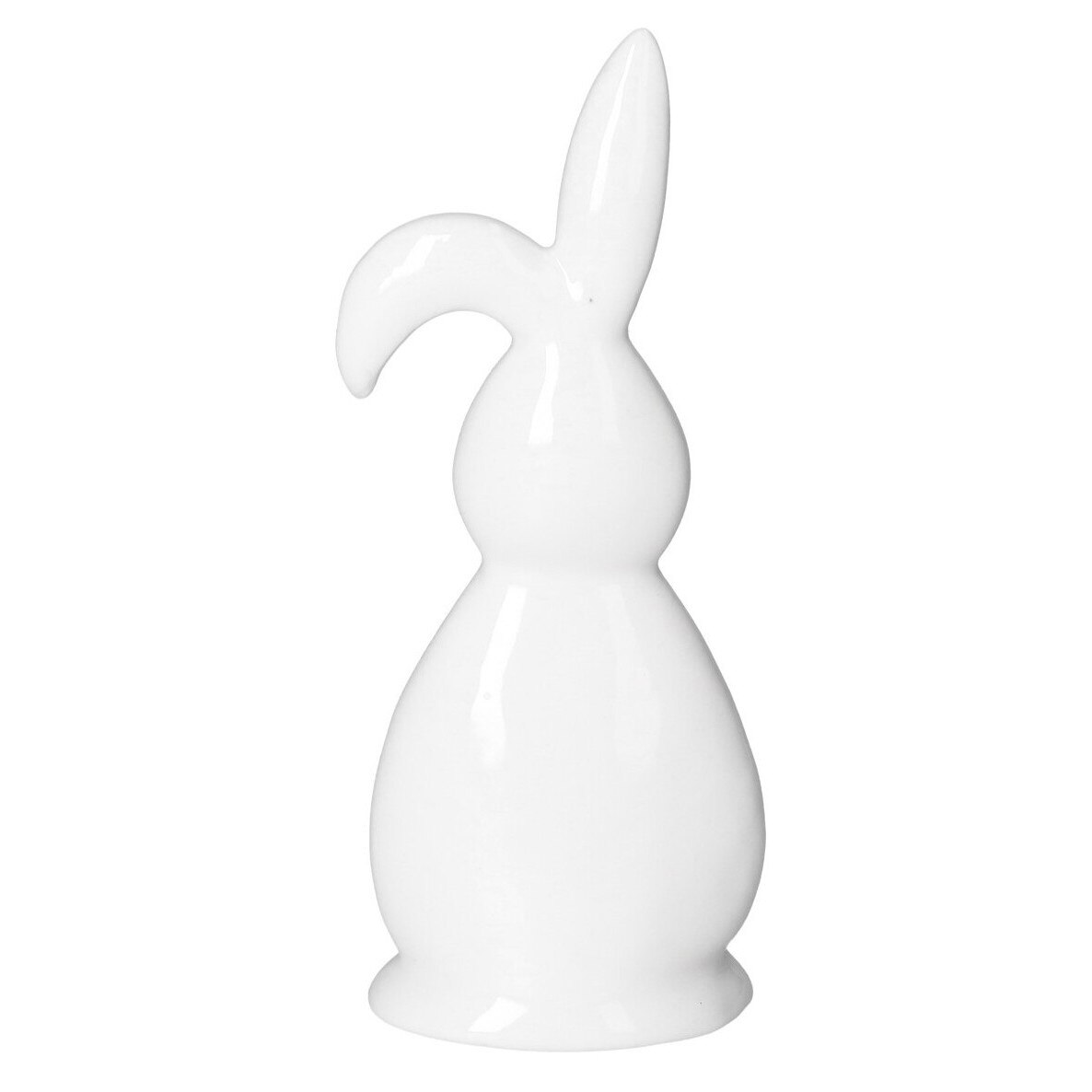 Figurina iepure de Paste, Ceramica, Alb - eMAG.ro