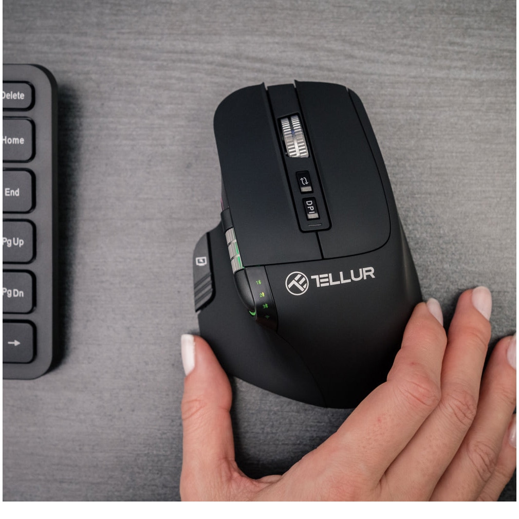 Mouse fara fir Tellur Shade, Bluetooth, Negru - eMAG.ro