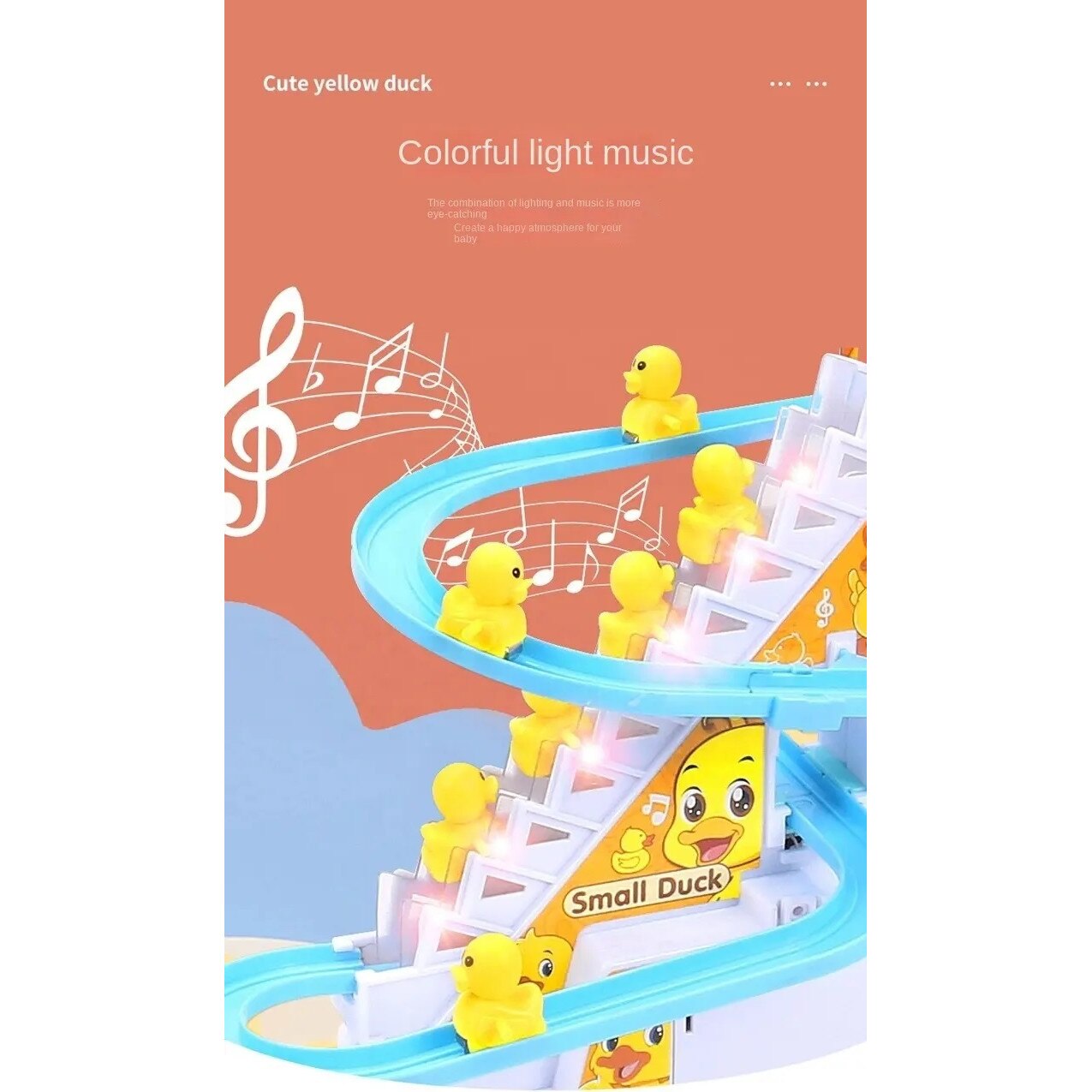 Joc ratuste Smiley Ducks galben - eMAG.ro