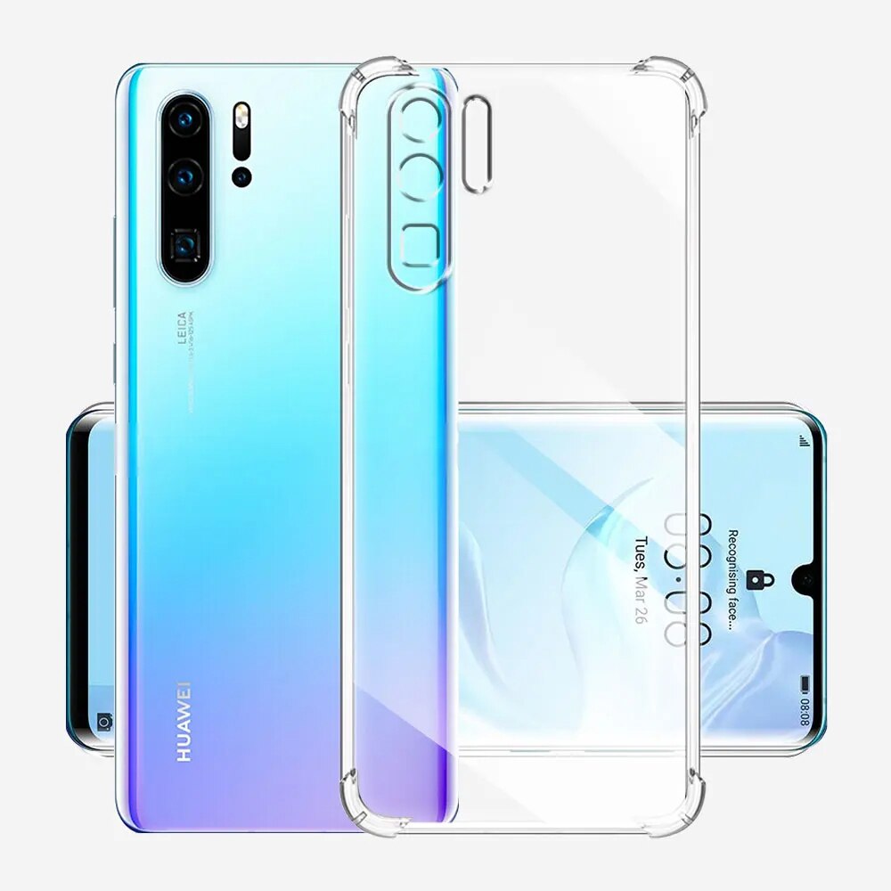 Husa pentru Huawei P30 Pro tpu airshock transparent - eMAG.ro