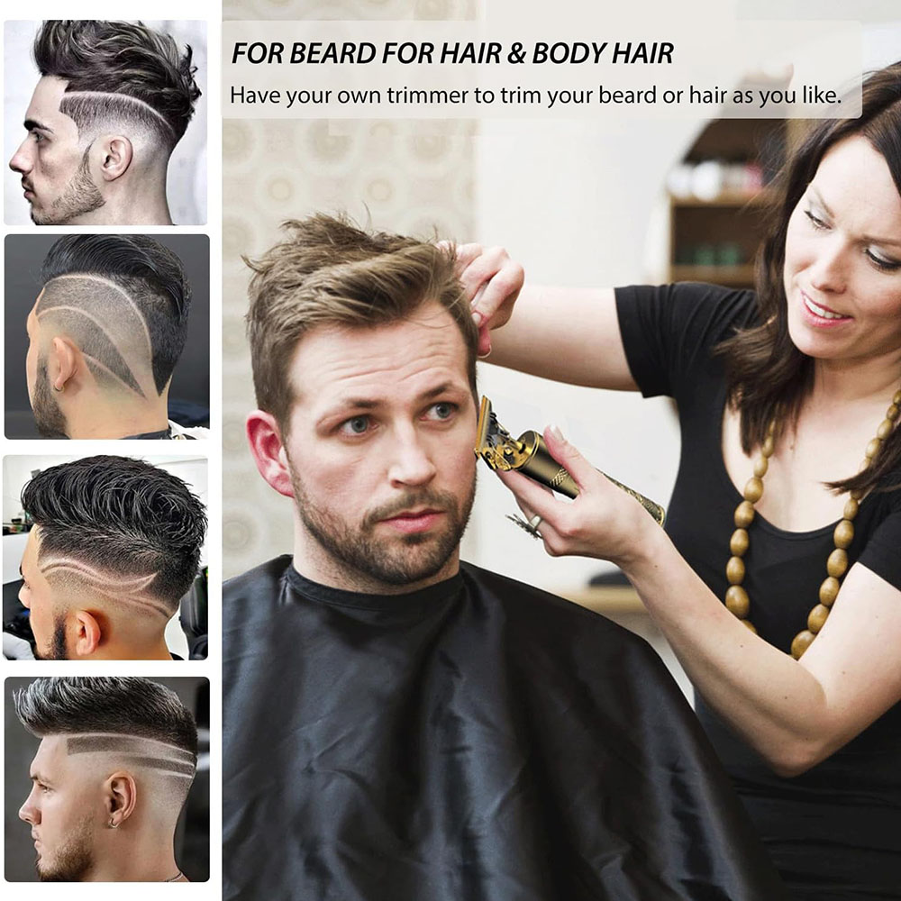 Masina de Tuns cu Acumulator, USB, Aparat de Barbierit si Tuns Barba ...